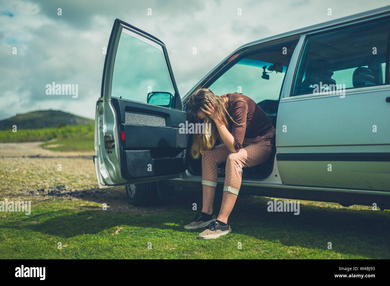 Sad car hi-res stock photography and images - Alamy