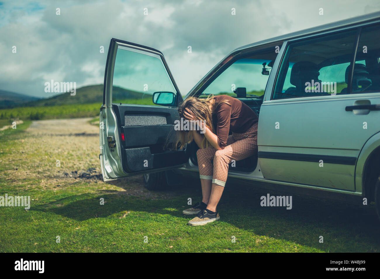 Sad car hi-res stock photography and images - Alamy
