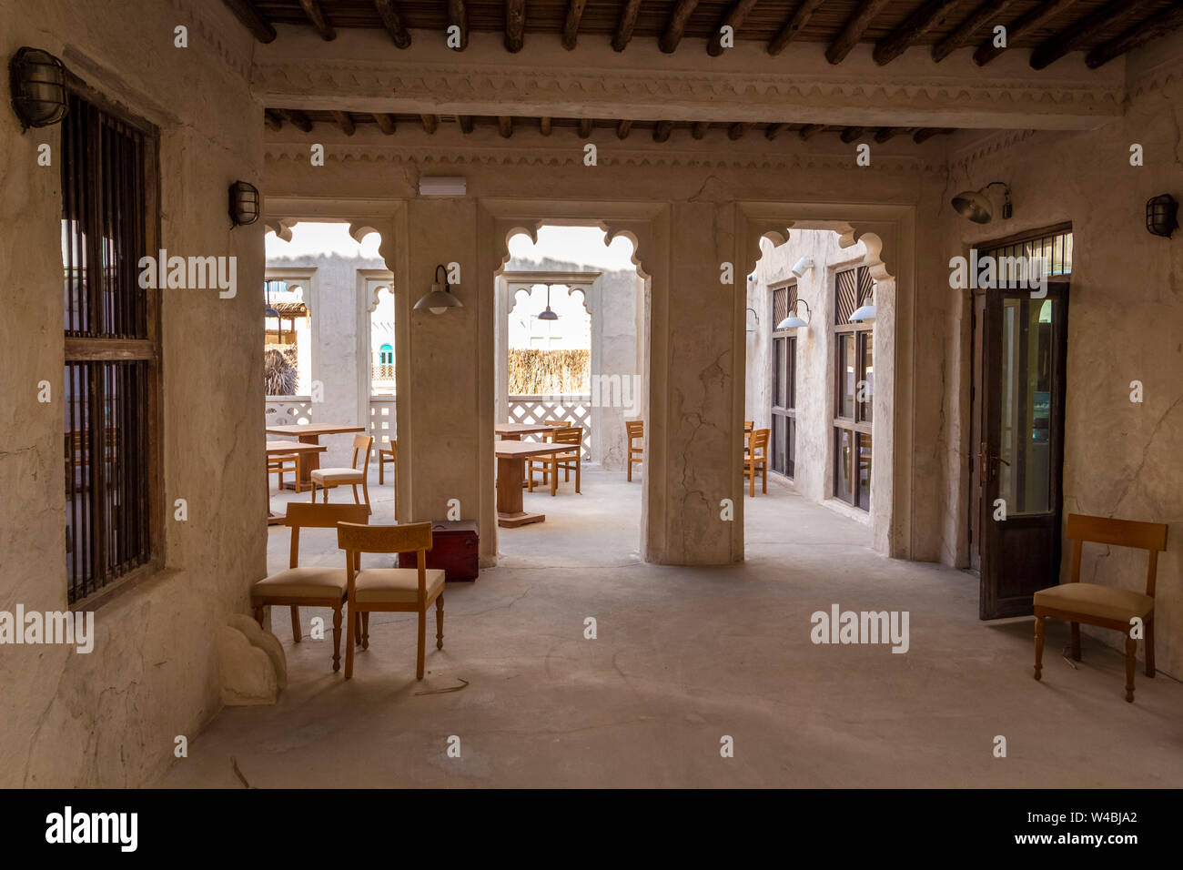 In the cafe in the ancient Arabic style Stock Photo - Alamy