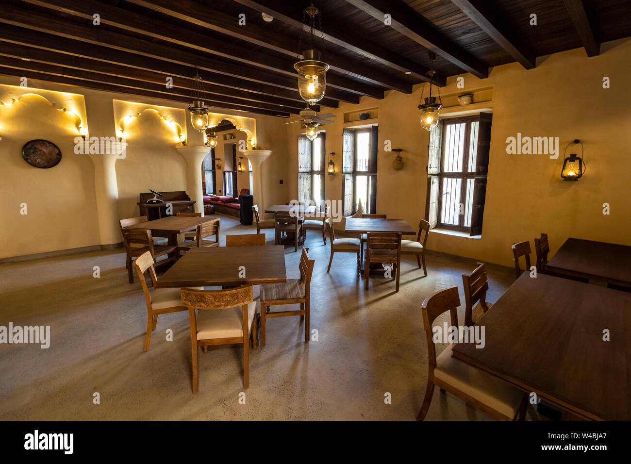 In the cafe in the ancient Arabic style Stock Photo - Alamy