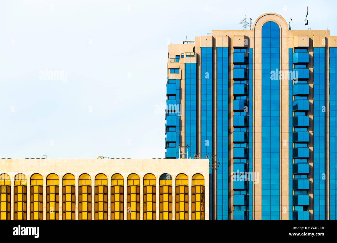 Elements of modern exterior design and architecture Stock Photo - Alamy