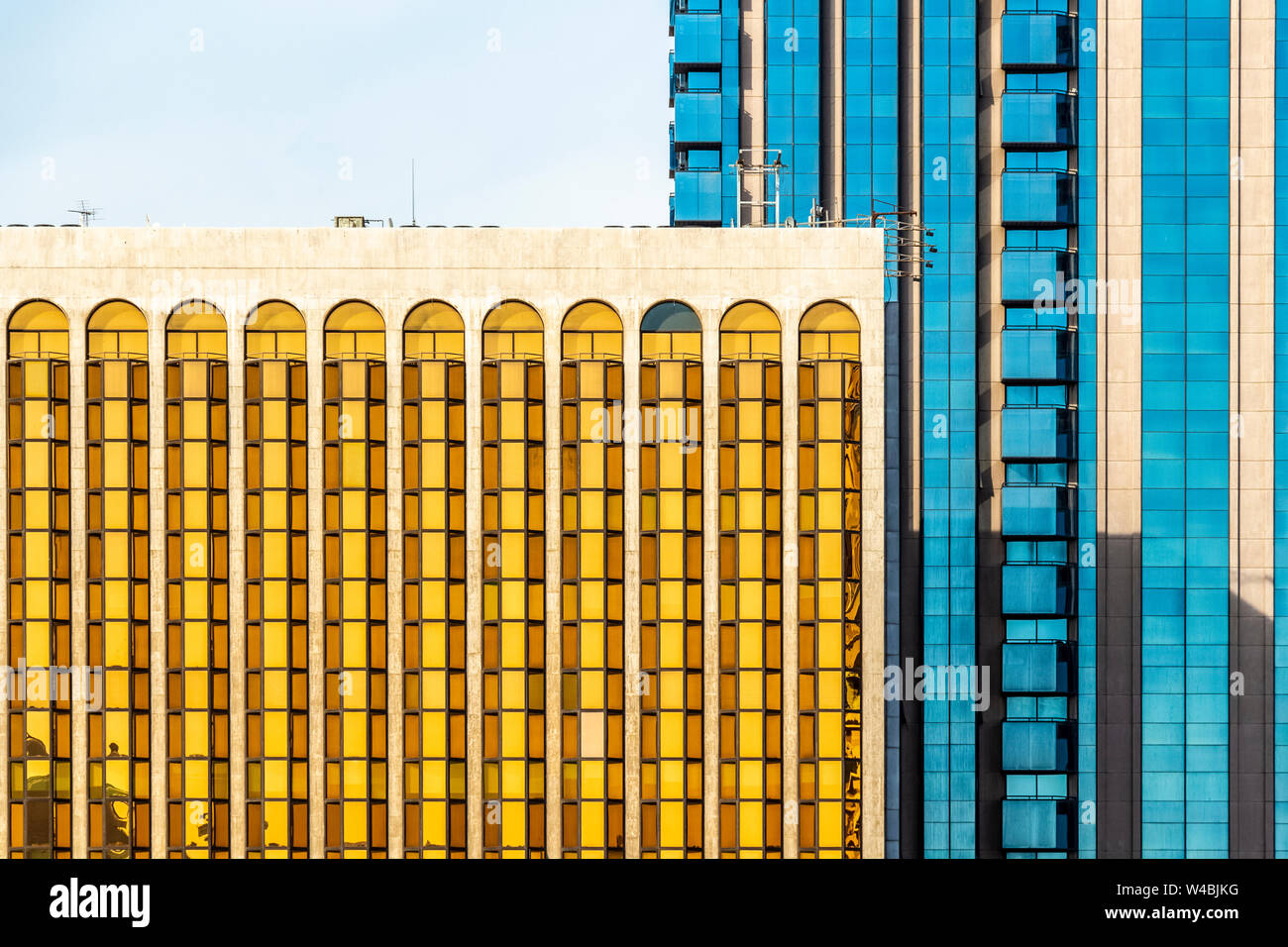 Elements of modern exterior design and architecture Stock Photo - Alamy