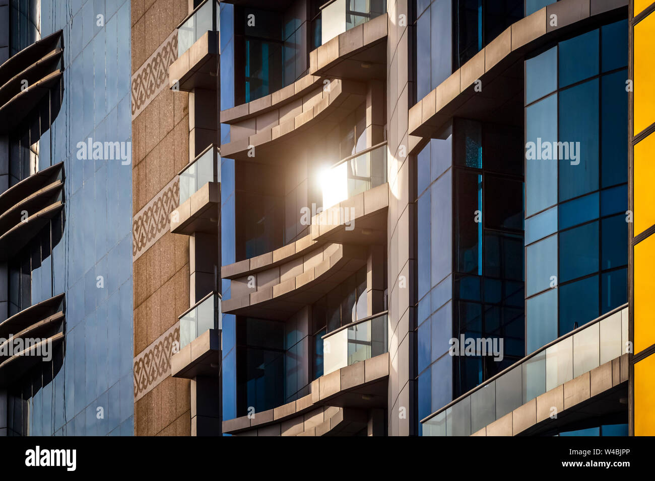 Elements of modern exterior design and architecture Stock Photo - Alamy