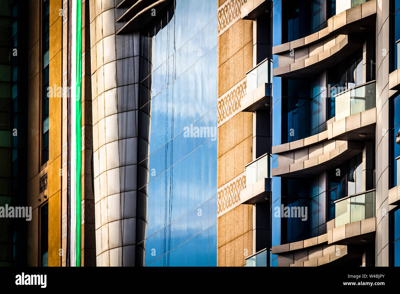 Elements of modern exterior design and architecture Stock Photo - Alamy