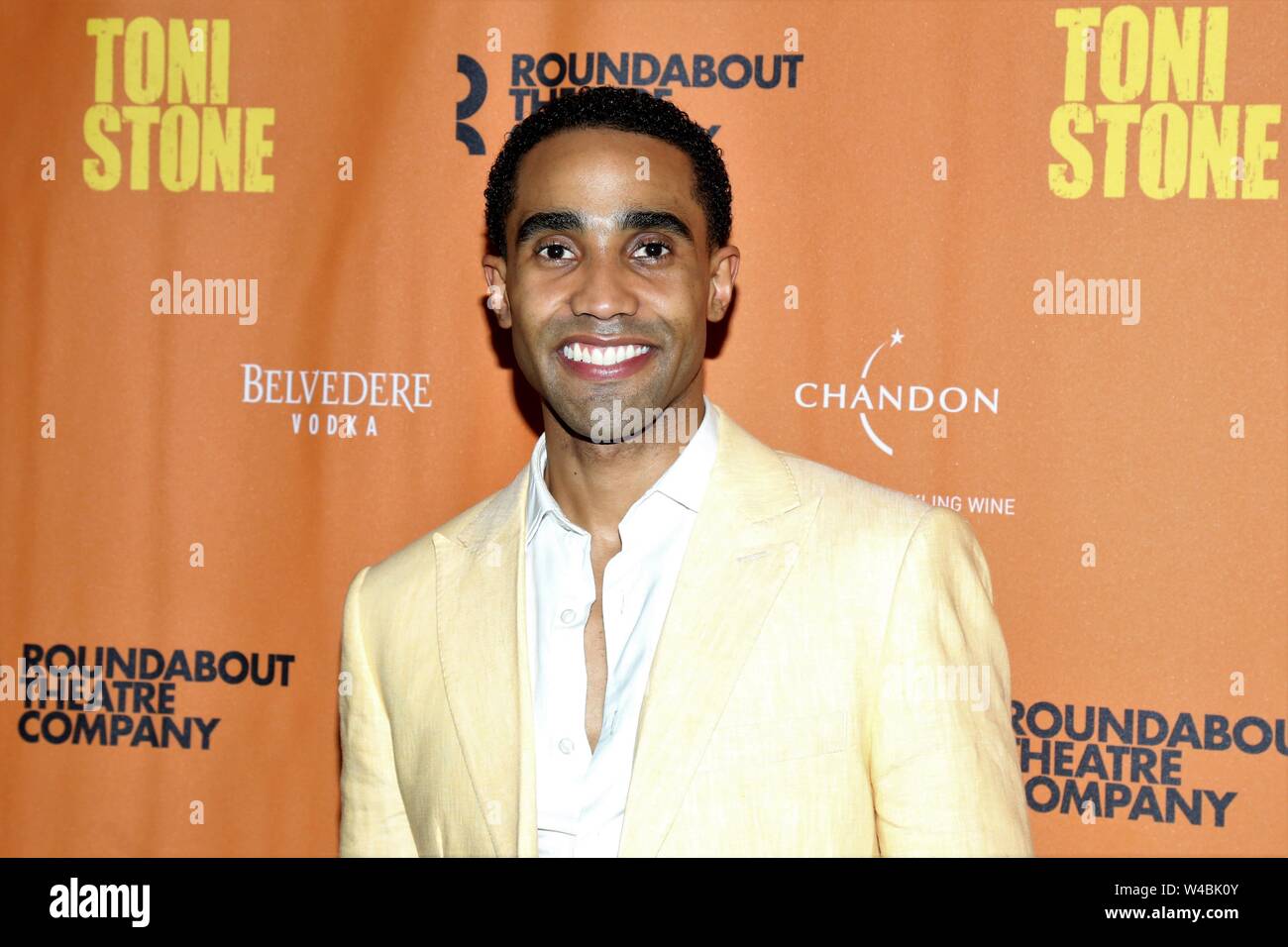 Opening night party for the play Toni Stone at the Laura Pels Theatre ...