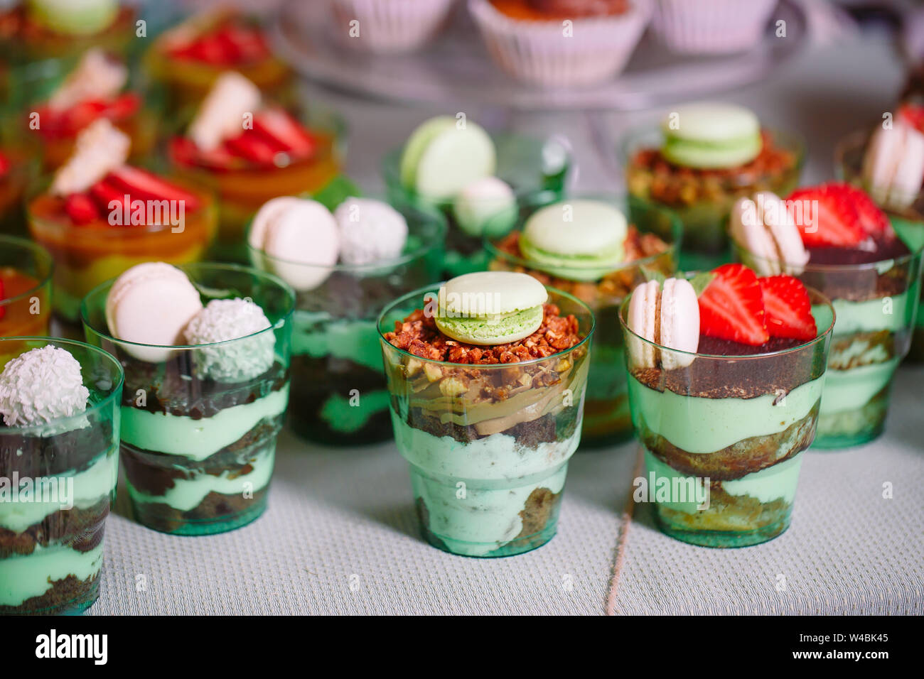 Plastic glasses of fresh fruit hi-res stock photography and images - Alamy
