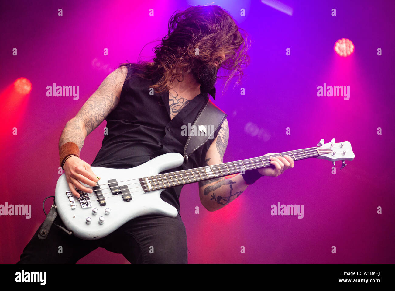 Trondheim, Norway - June 28th, 2019. The Swedish heavy metal band ...