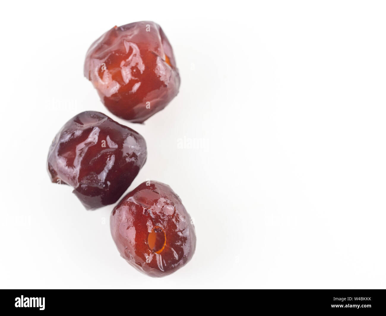 Jujube welding fruit on white background, Chinese date, monkey apple ...