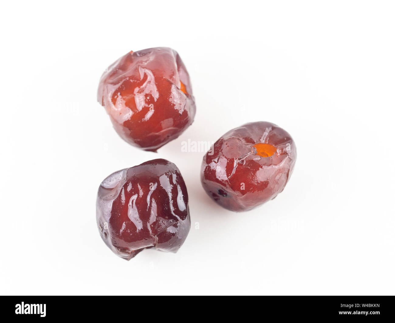 Jujube welding fruit on white background, Chinese date, monkey apple ...