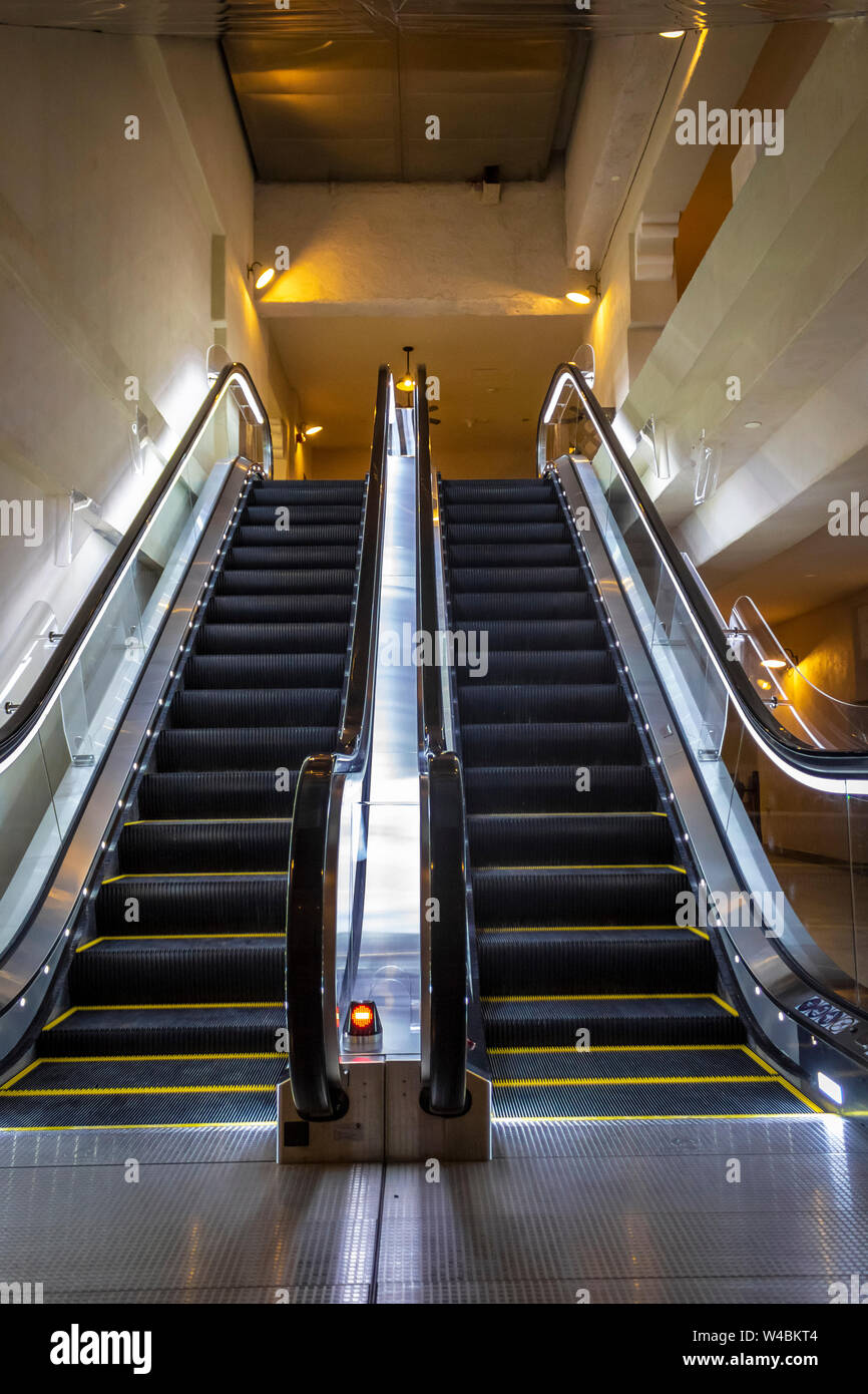 Parking escalator hi-res stock photography and images - Alamy