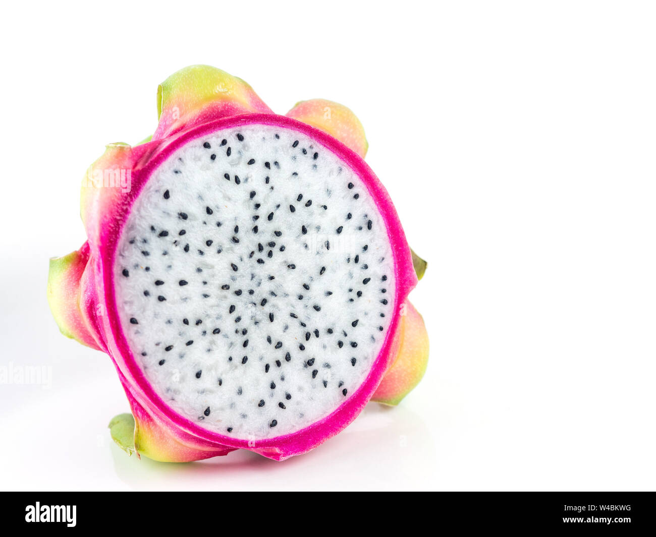 Dragon Fruit Cut In Half