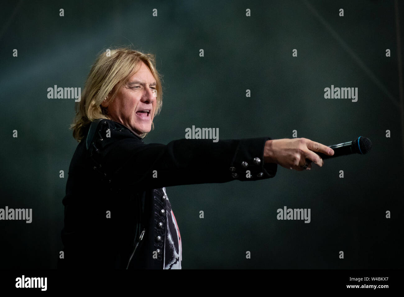 Trondheim, Norway - June 27th, 2019. The English rock band Def Leppard ...