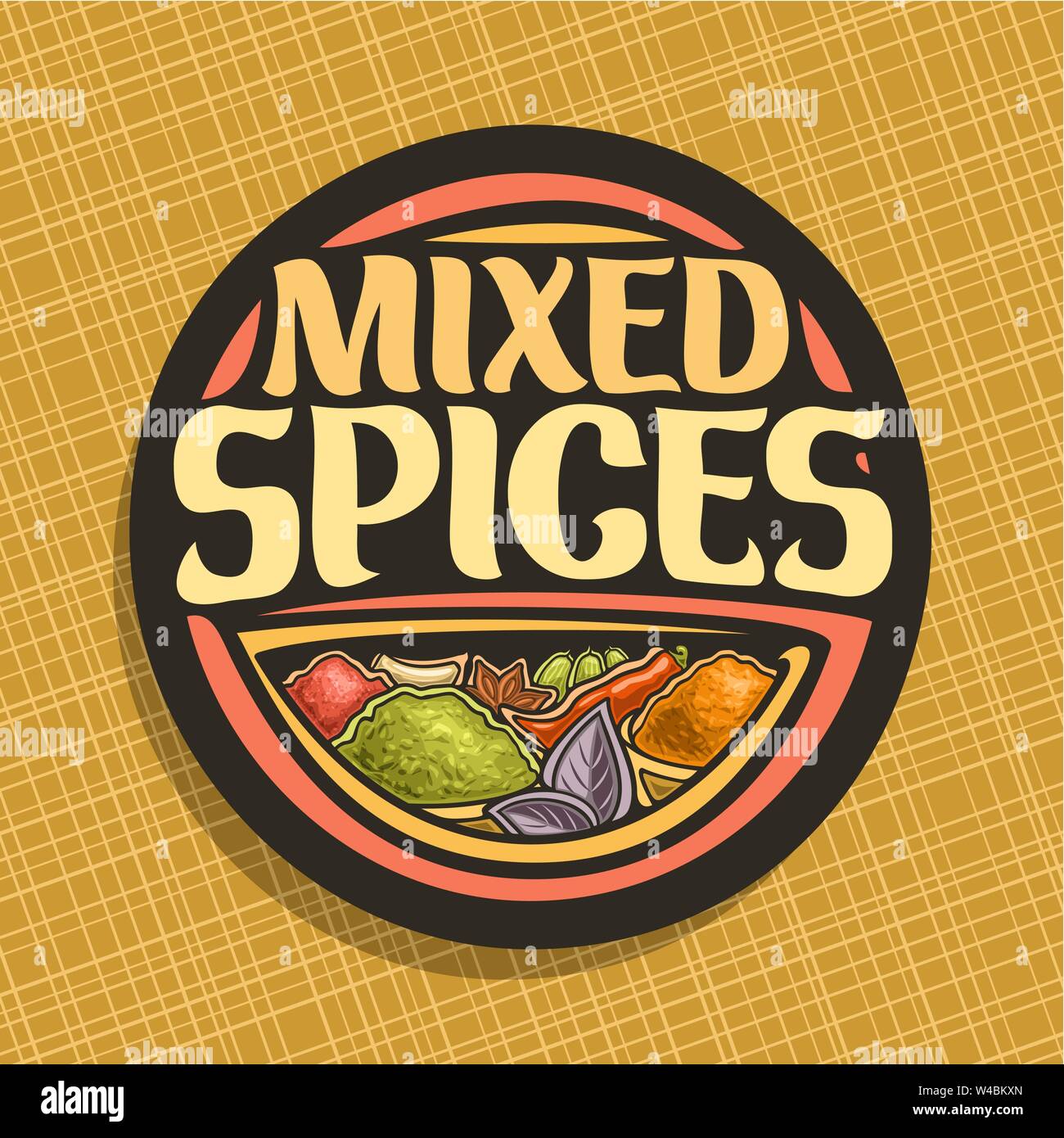 Indian Spices Logo Design