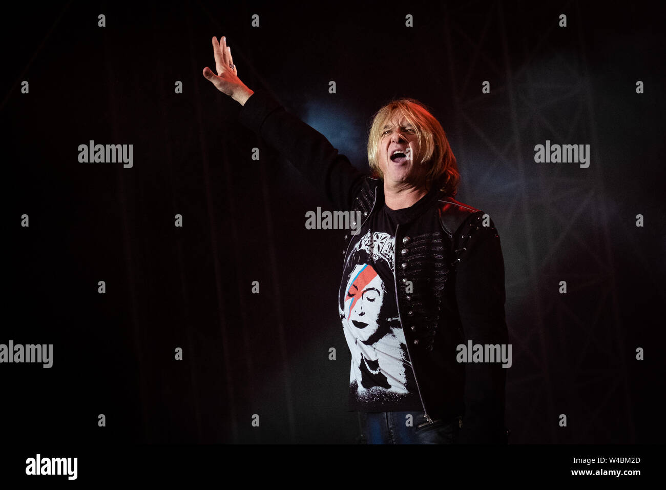 Trondheim, Norway - June 27th, 2019. The English rock band Def Leppard ...
