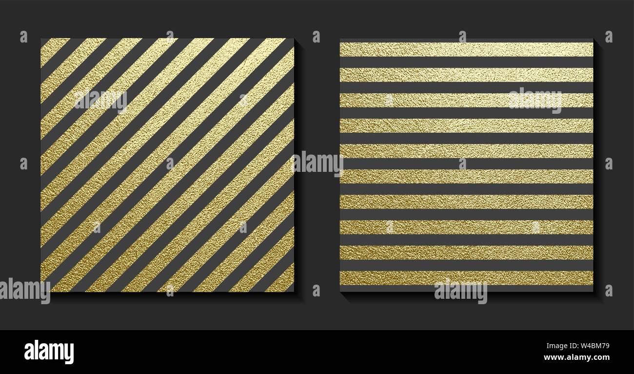 Golden glossy stripe texture. Metal pattern. Abstract gold background ...