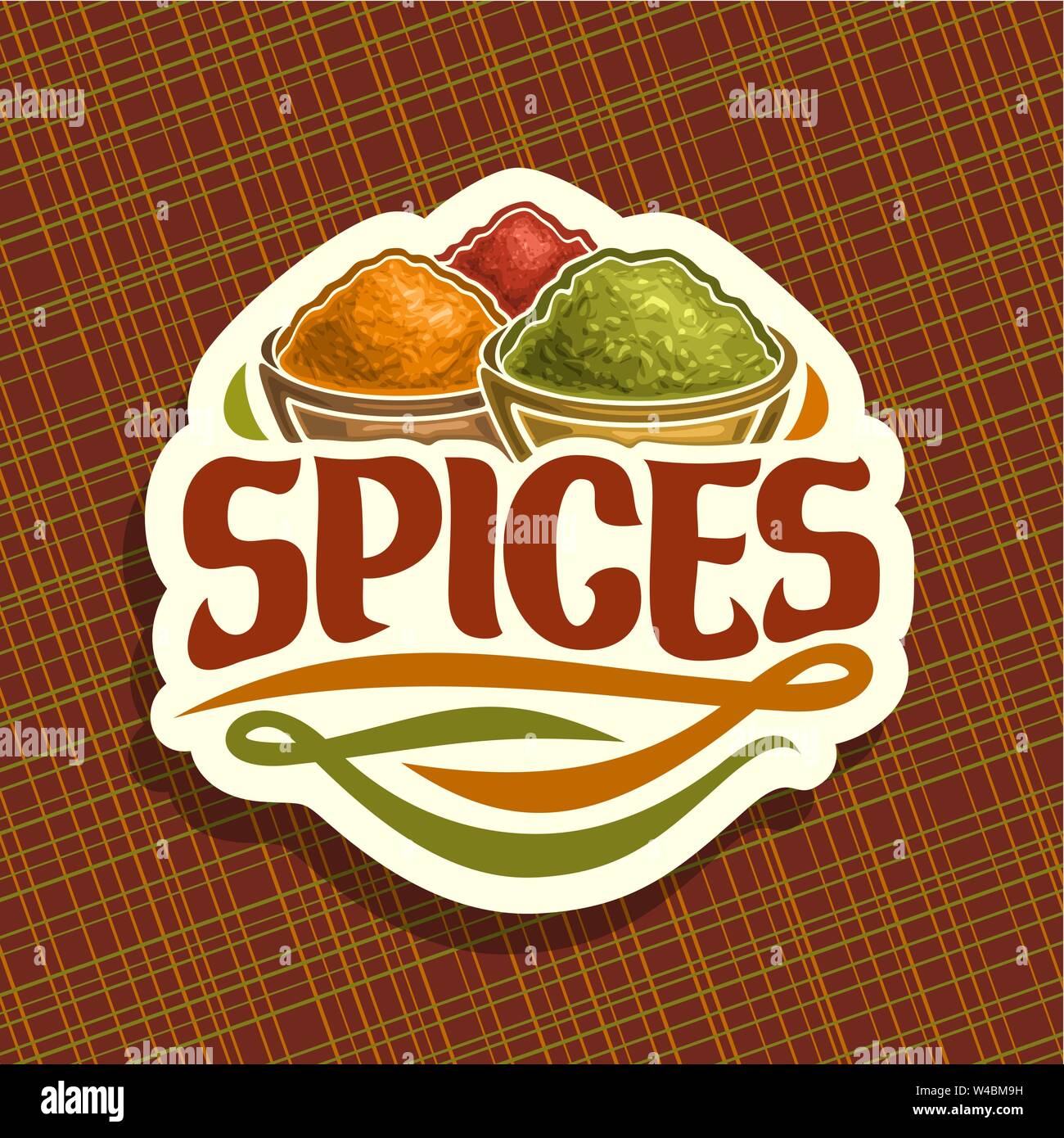 Vector logo for Spices Stock Vector Image & Art - Alamy