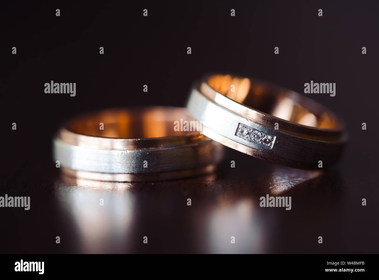 Wedding Rings as a symbol of love and loyalty Stock Photo - Alamy