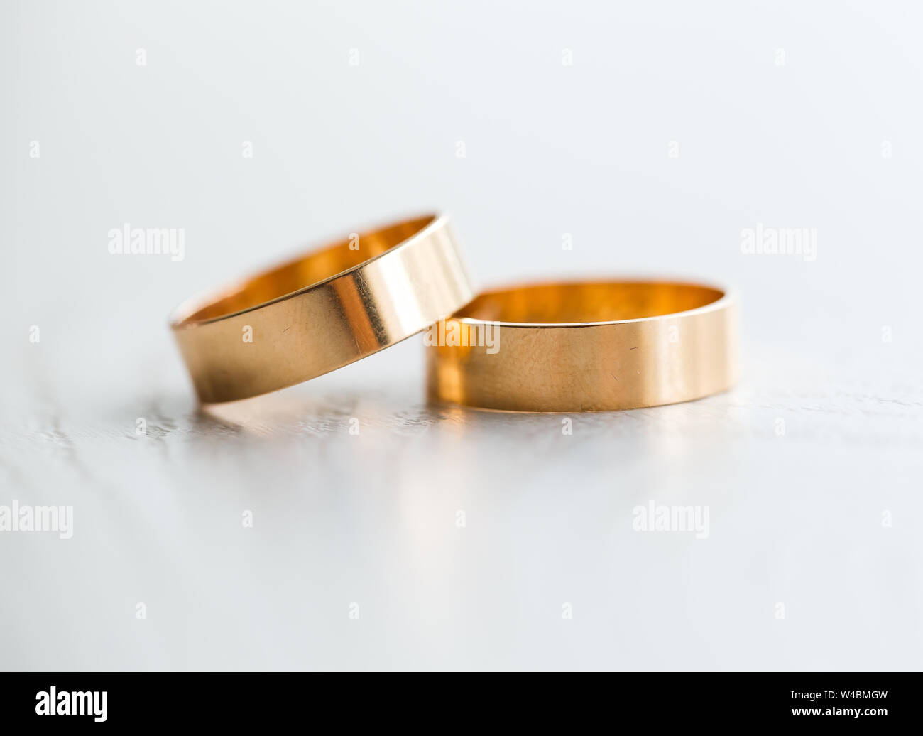 Wedding Rings as a symbol of love and loyalty Stock Photo - Alamy