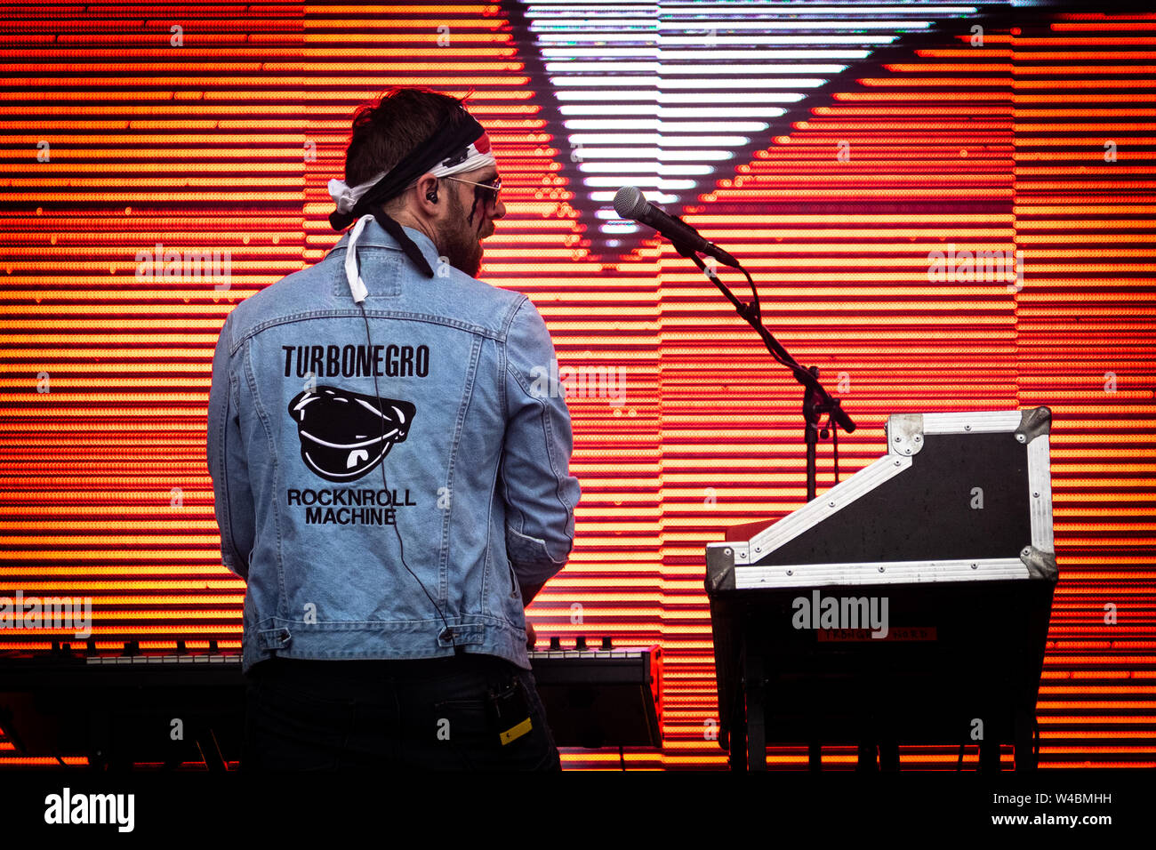 Trondheim, Norway - June 29th, 2019. The Norwegian punk rock band ...