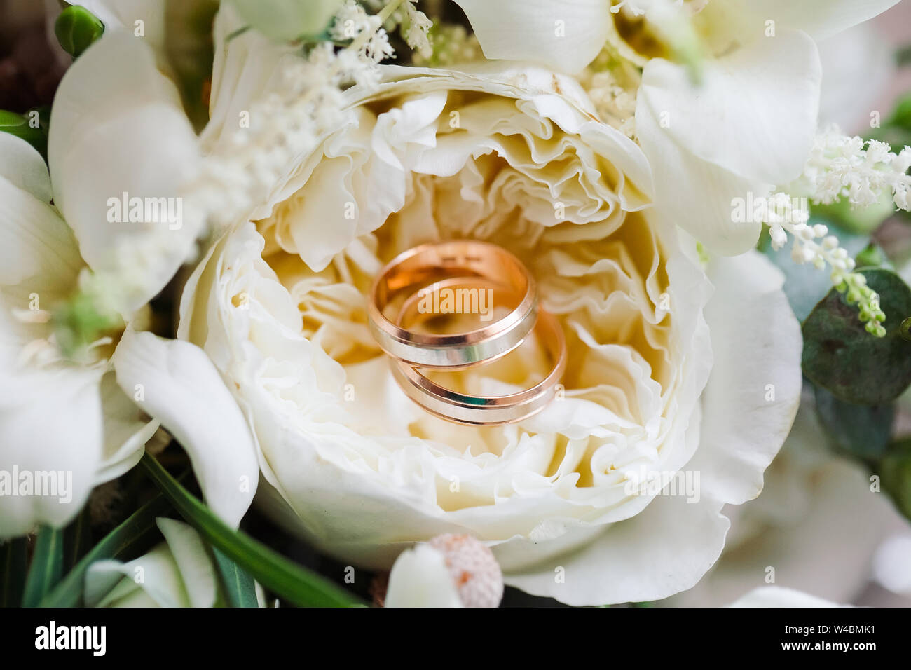 Wedding Rings as a symbol of love and loyalty Stock Photo - Alamy