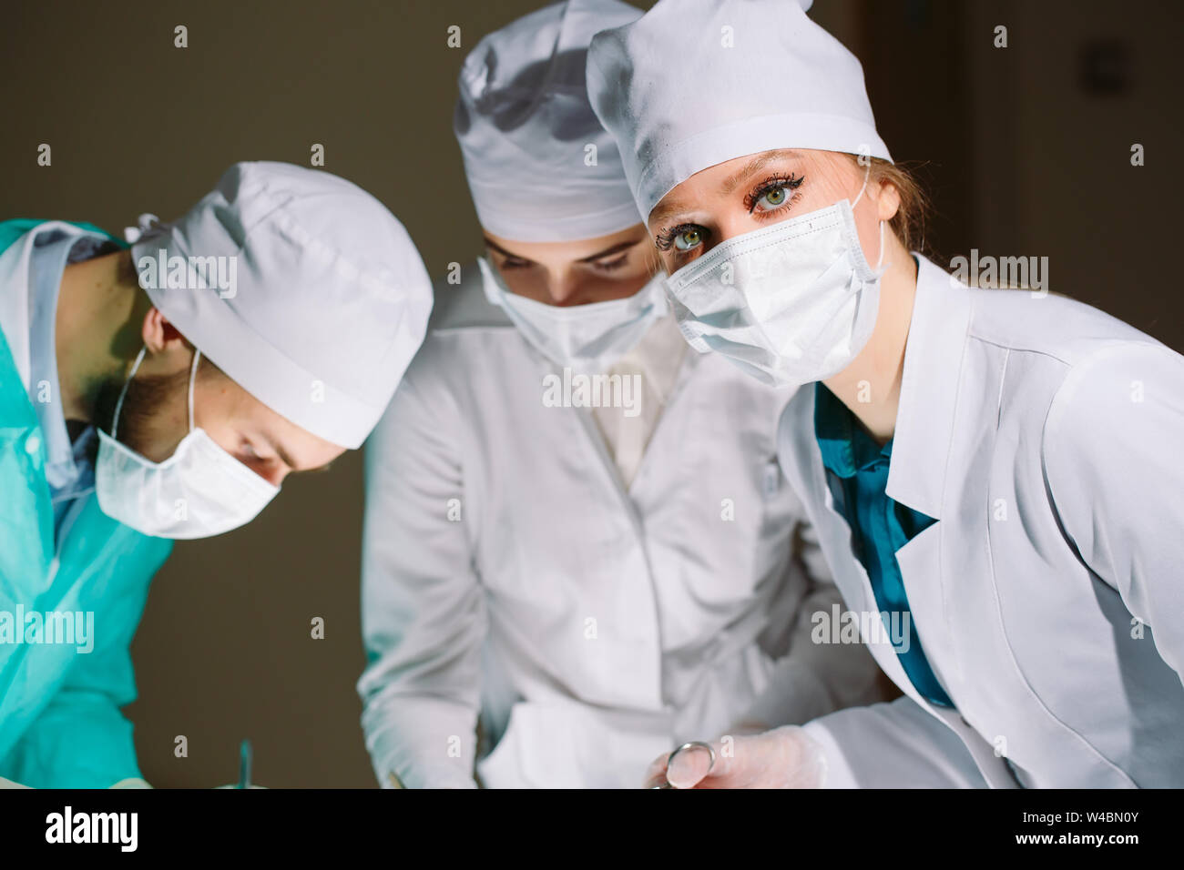 Group of assistants hi-res stock photography and images - Alamy