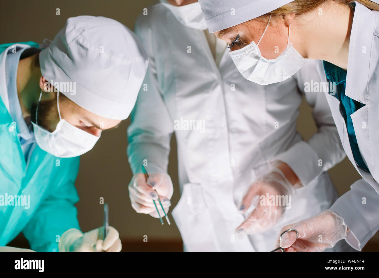 Group assistants hi-res stock photography and images - Alamy