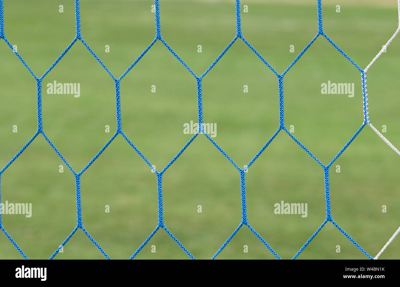 Details of the football net close up. Soccer goal net pattern Stock ...