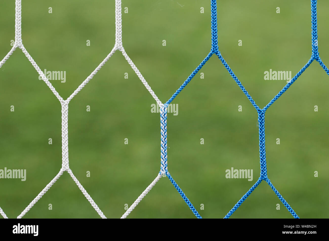 Details of the football net close up. Soccer goal net pattern Stock ...