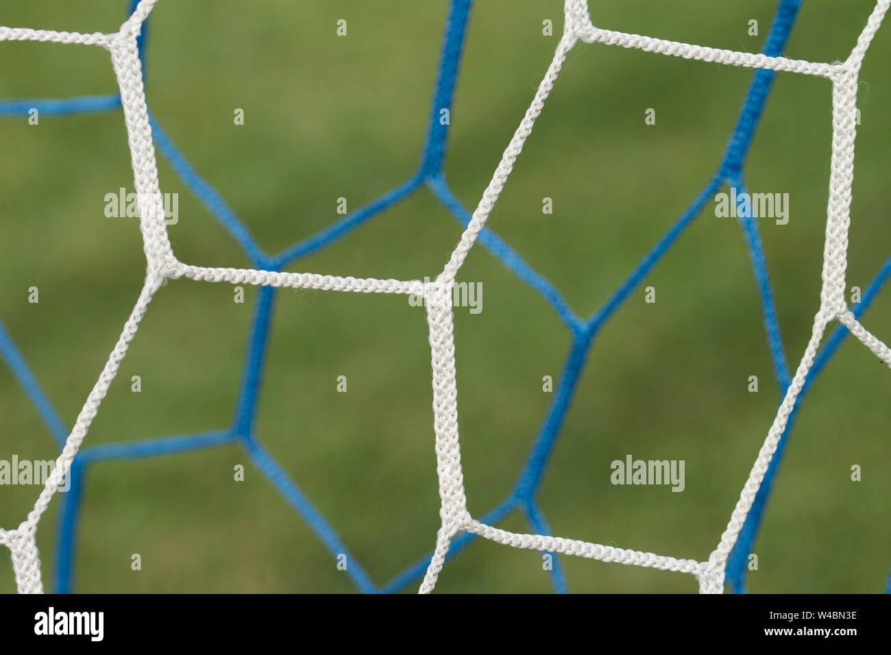 Details of the football net close up. Soccer goal net pattern Stock ...