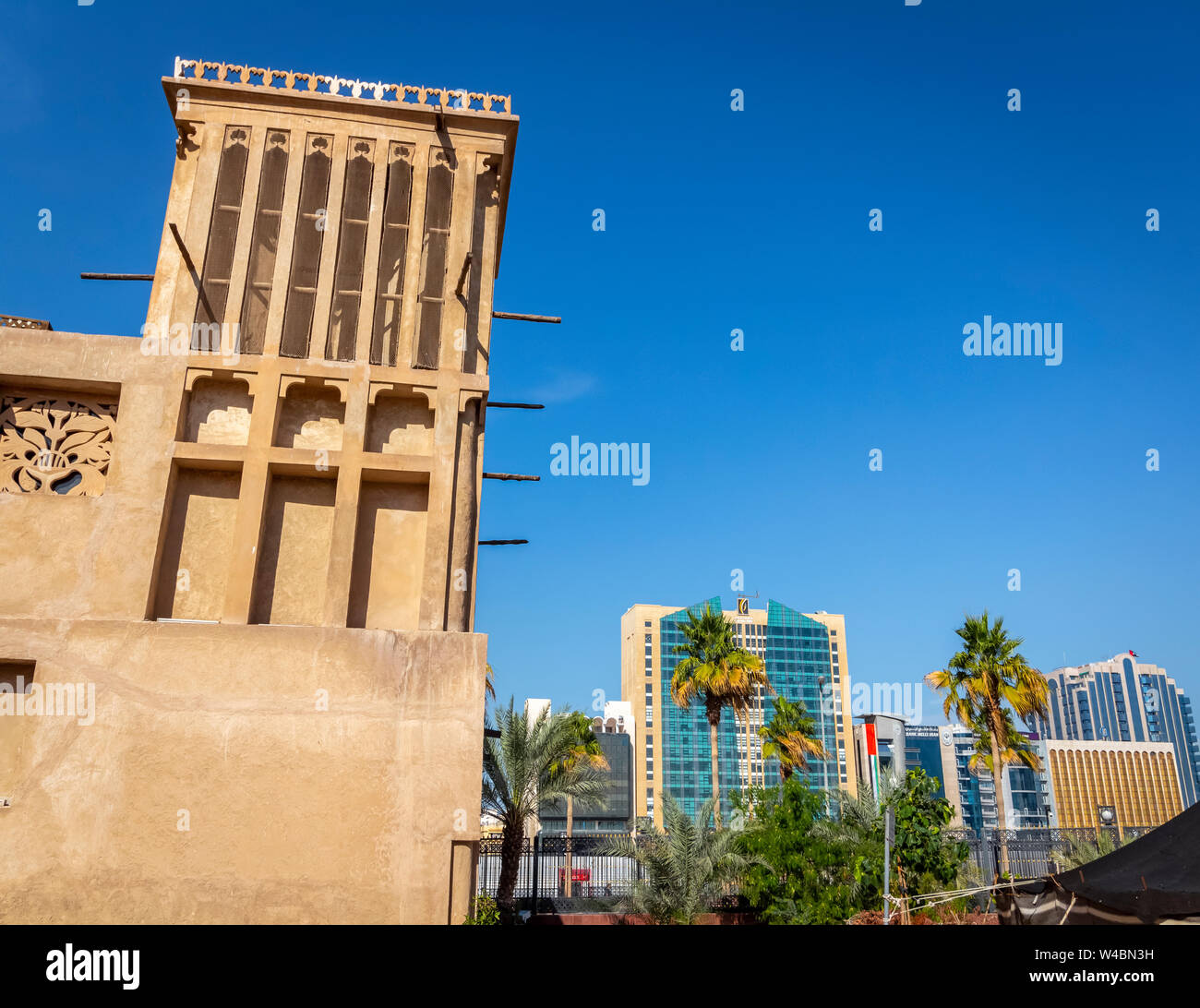 Dubai, UAE - November 30, 2018: Al Fahidi Historical Neighbourhood ...
