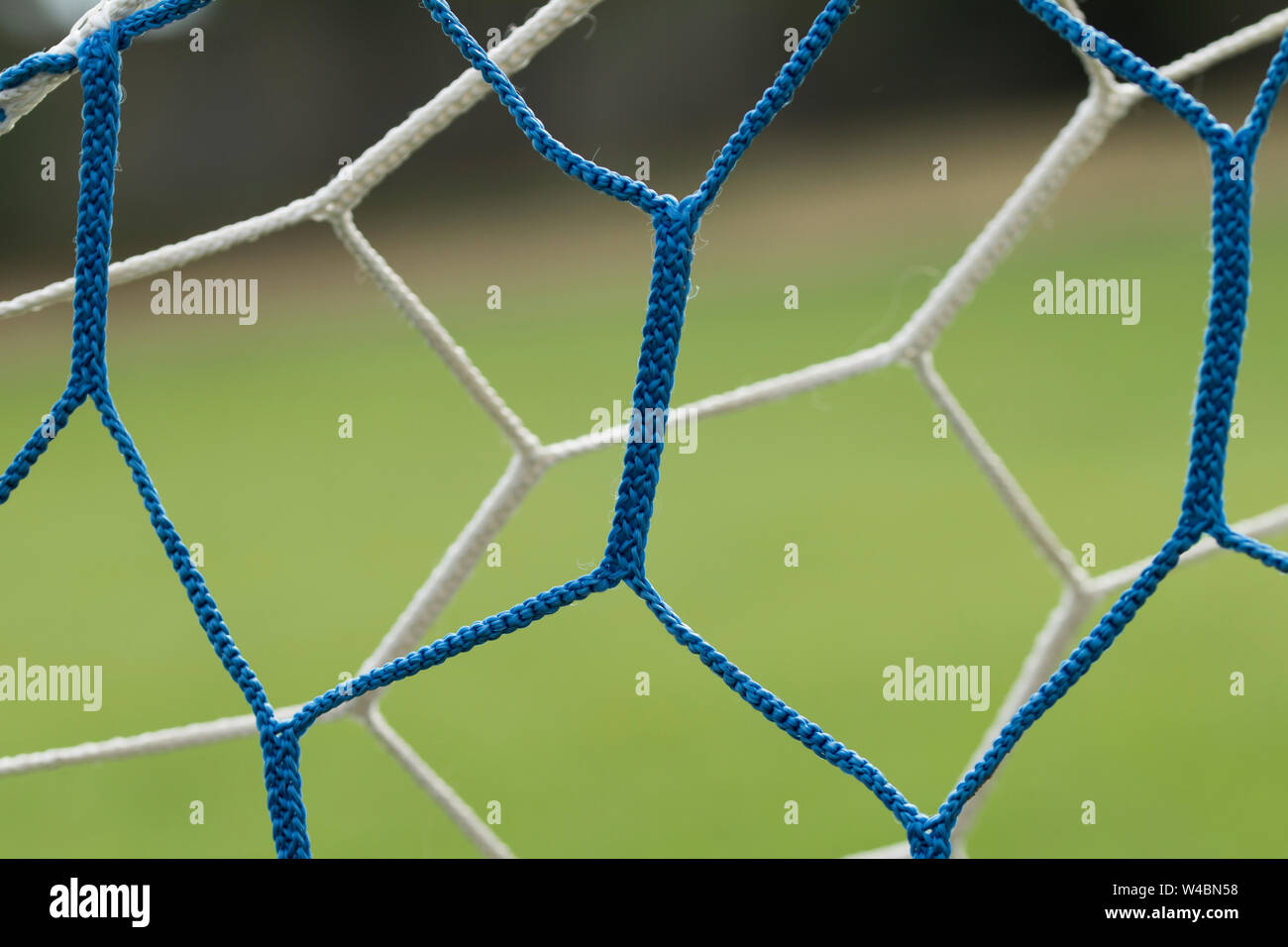 Details of the football net close up. Soccer goal net pattern Stock ...