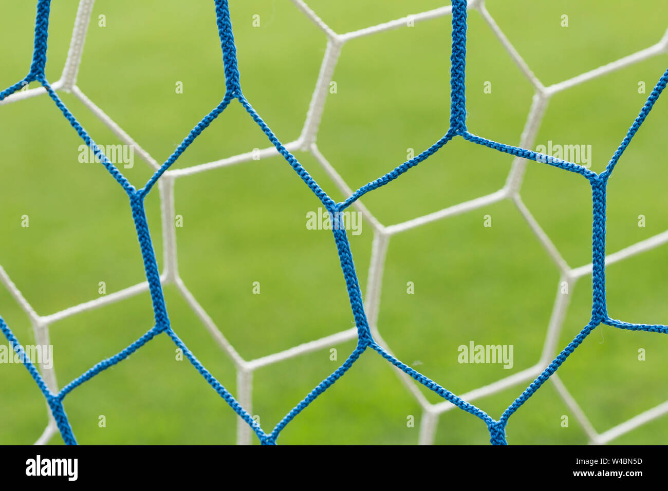 Details of the football net close up. Soccer goal net pattern Stock ...