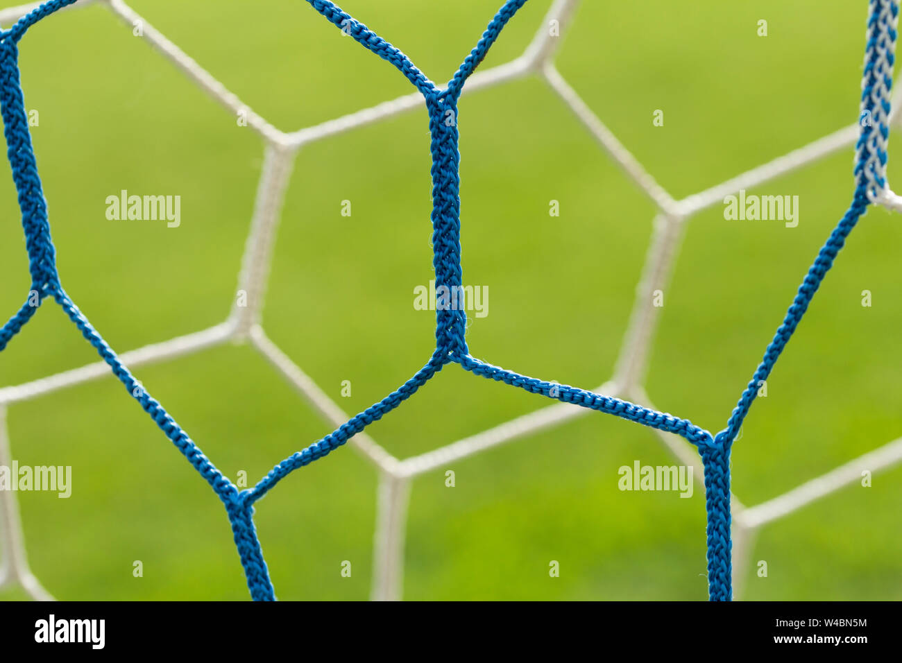 Details of the football net close up. Soccer goal net pattern Stock ...