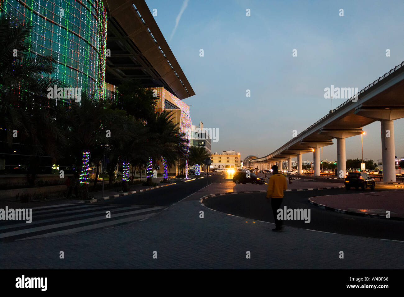 Dubai, UAE - December 1, 2018: The building of the Ministry of ...