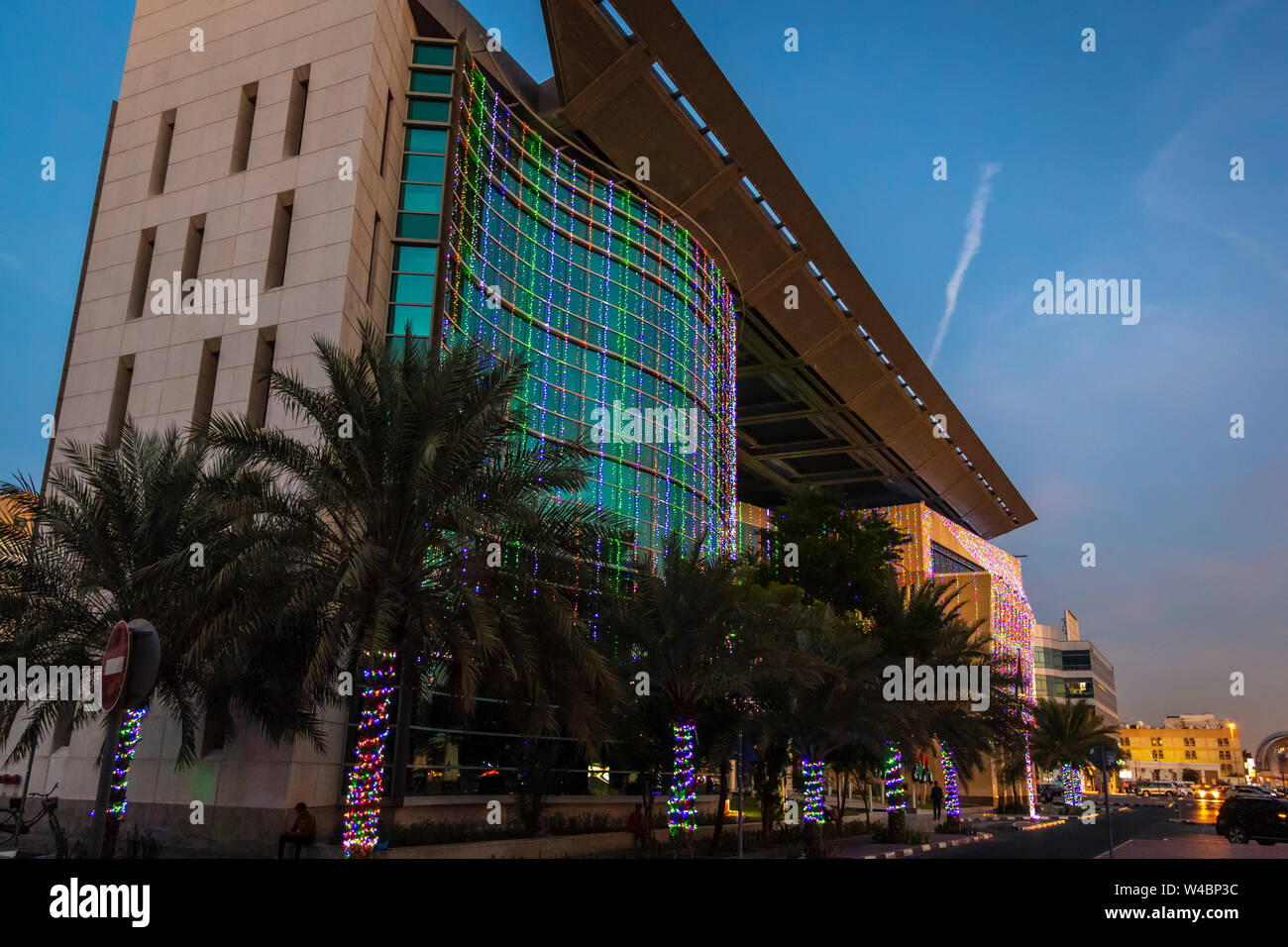 Dubai, UAE - December 1, 2018: The building of the Ministry of ...