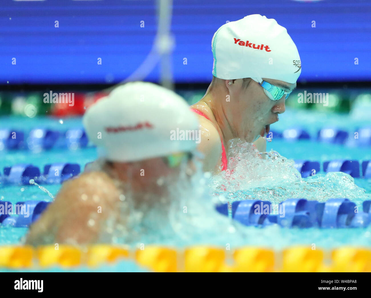 Gwangju, South Korea. 22nd July, 2019. Shi Jinglin of China competes ...