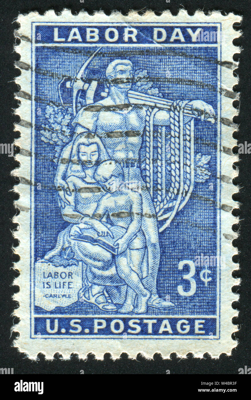 UNITED STATES - CIRCA 1956: stamp printed by United states, shows ...