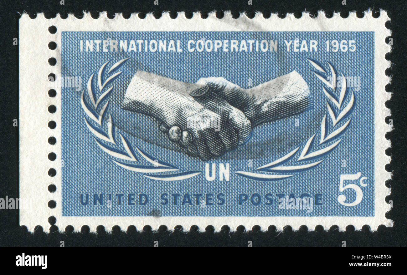 UNITED STATES - CIRCA 1965: stamp printed by United states, shows ICY ...