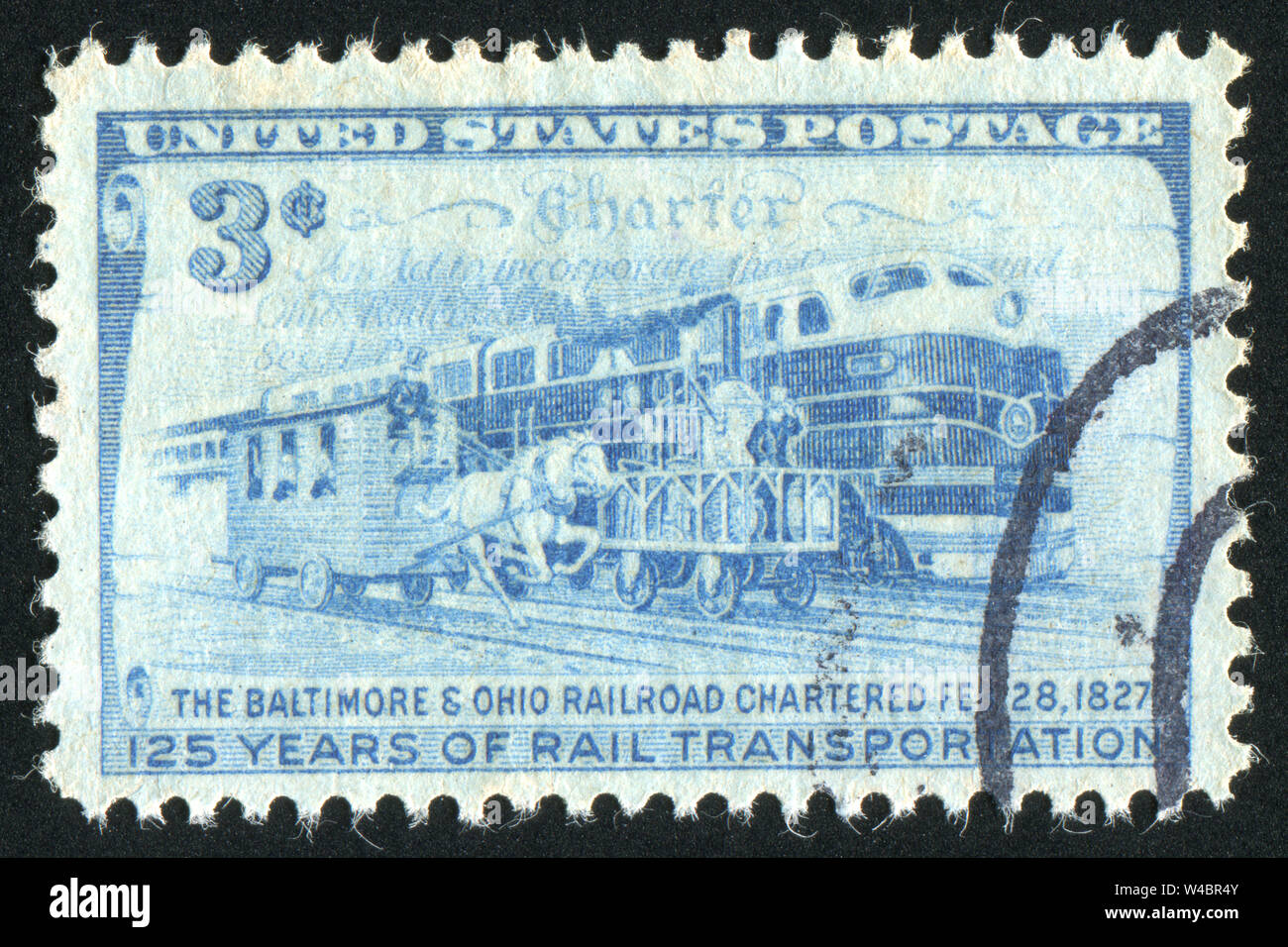 UNITED STATES - CIRCA 1952: stamp printed by United states, shows ...