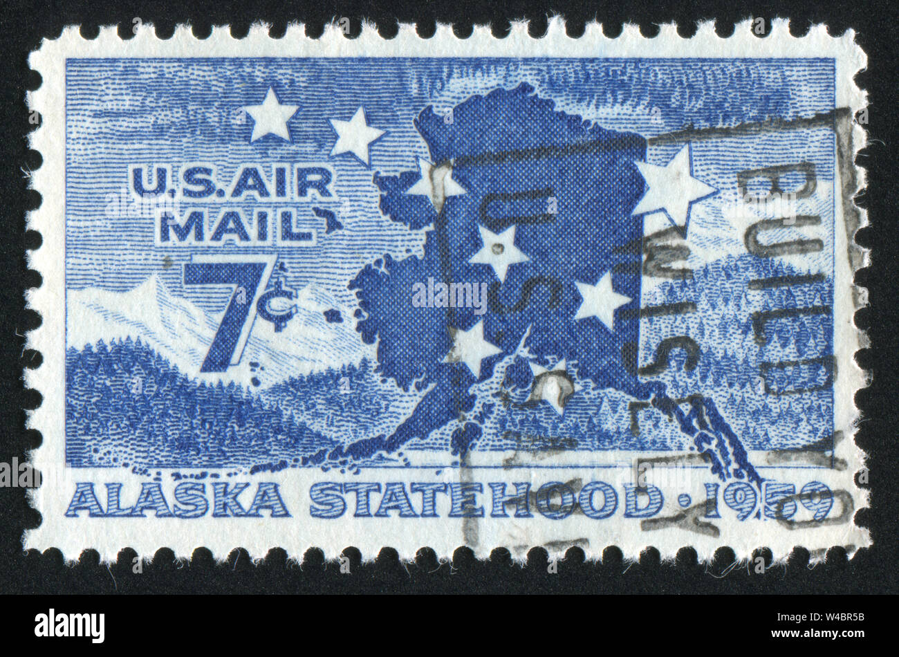 UNITED STATES - CIRCA 1959: stamp printed by United states, shows Big ...