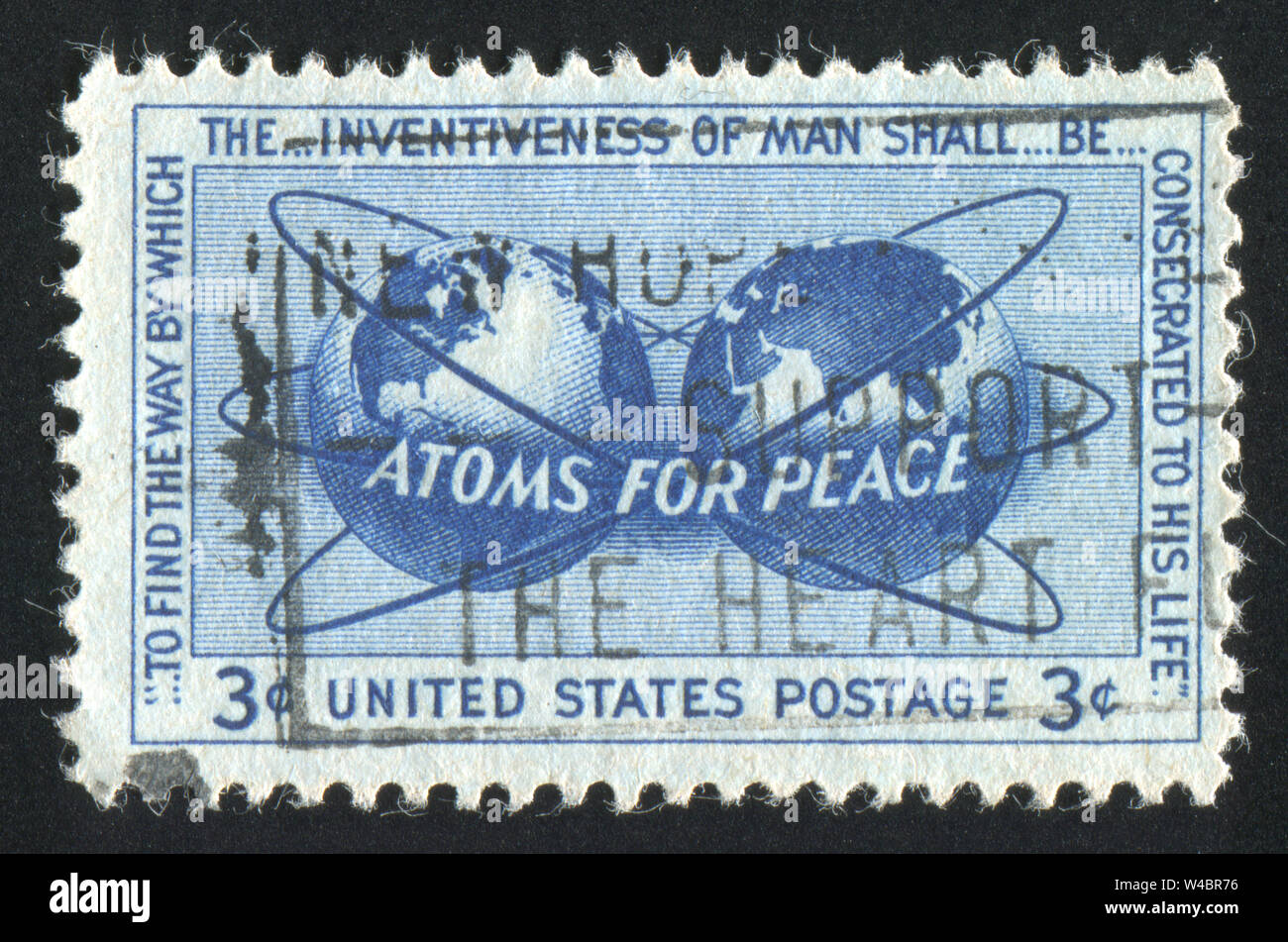 UNITED STATES - CIRCA 1955: stamp printed by United states, shows ...