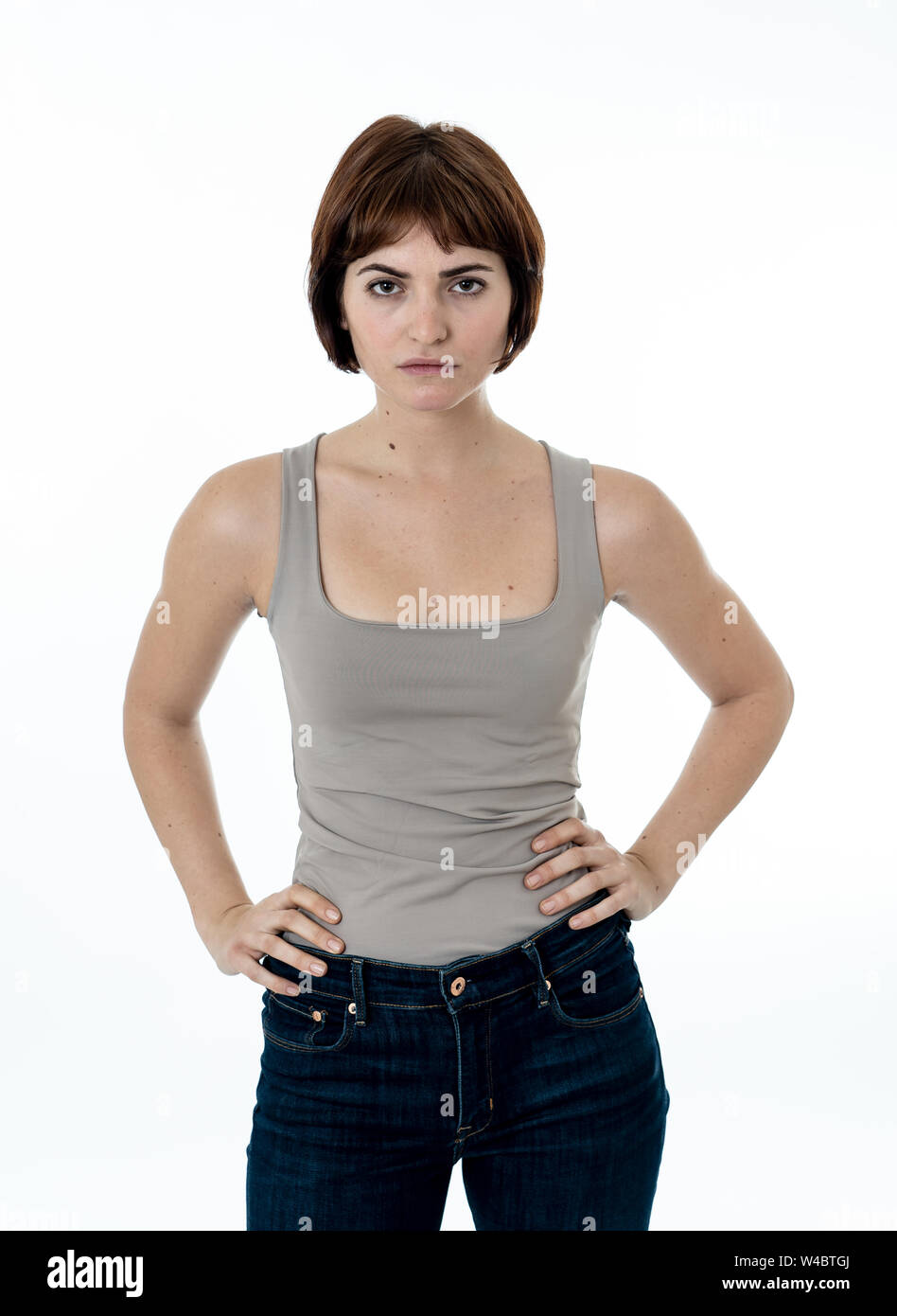 Disgust face expressions Cut Out Stock Images & Pictures - Alamy