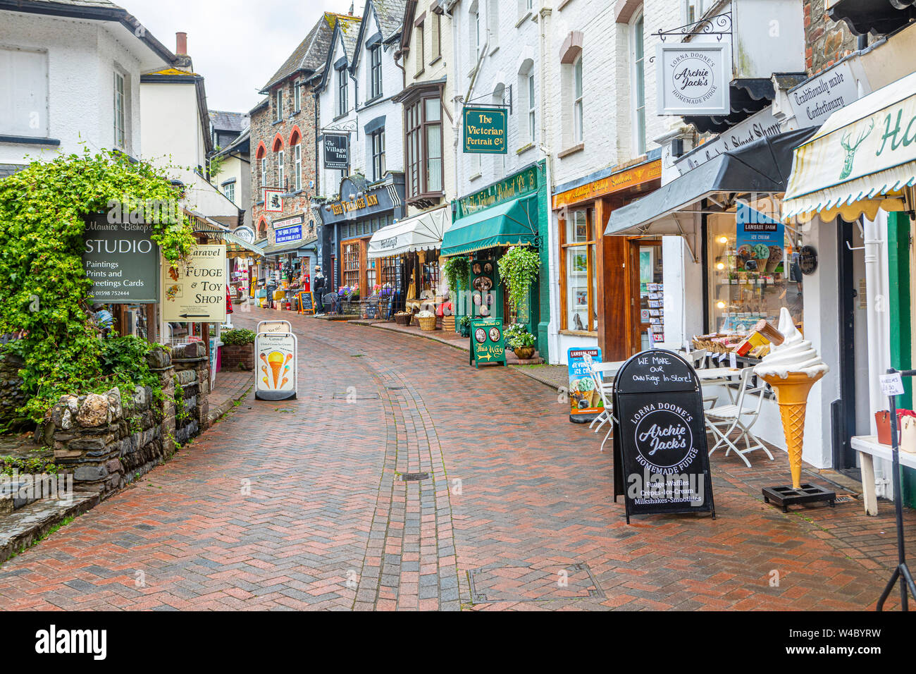 Lynmouth st hi-res stock photography and images - Alamy