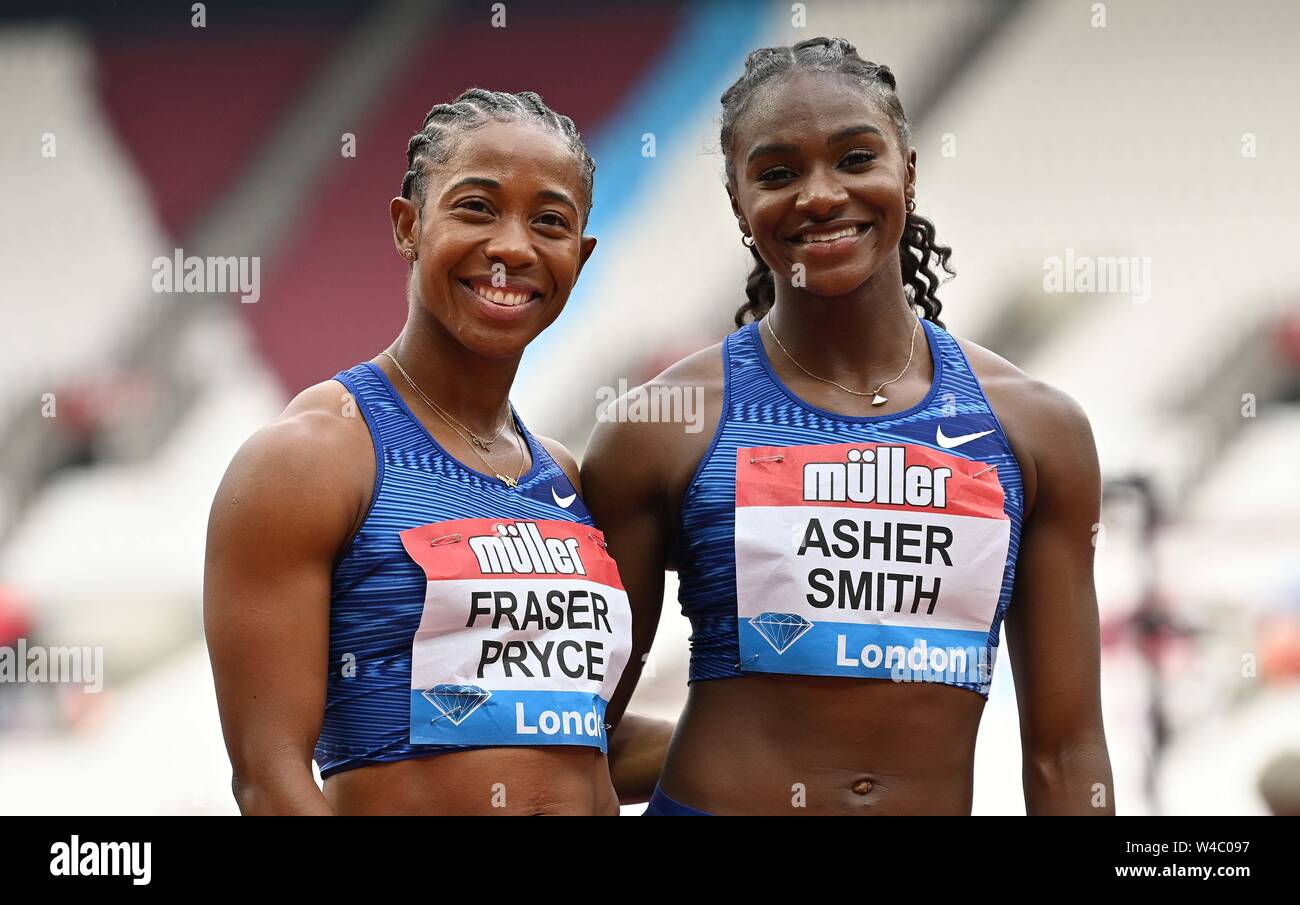 Shelly ann fraser pryce hi-res stock photography and images - Alamy