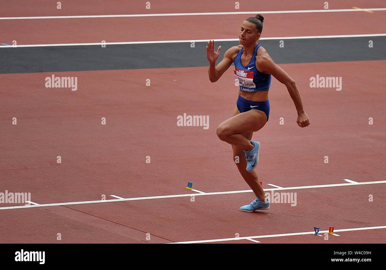 Uk 21 july 2019 maryna bekh romanchuk ukr in hi-res stock photography ...