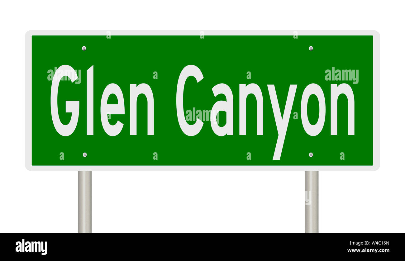 Glen canyon dam sign hi-res stock photography and images - Alamy