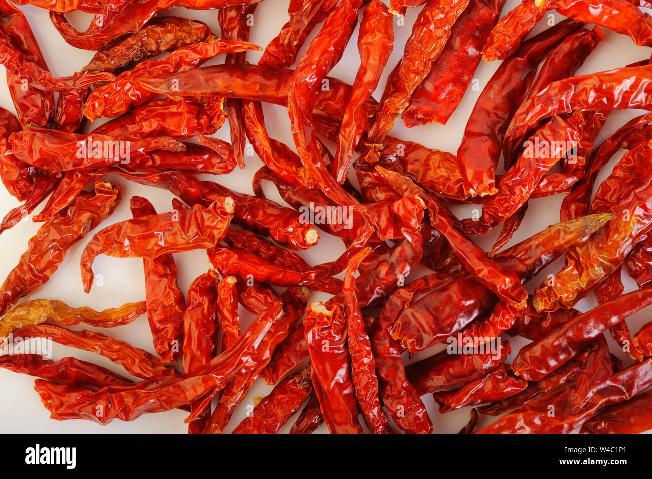 dried red chili pepper Stock Photo - Alamy