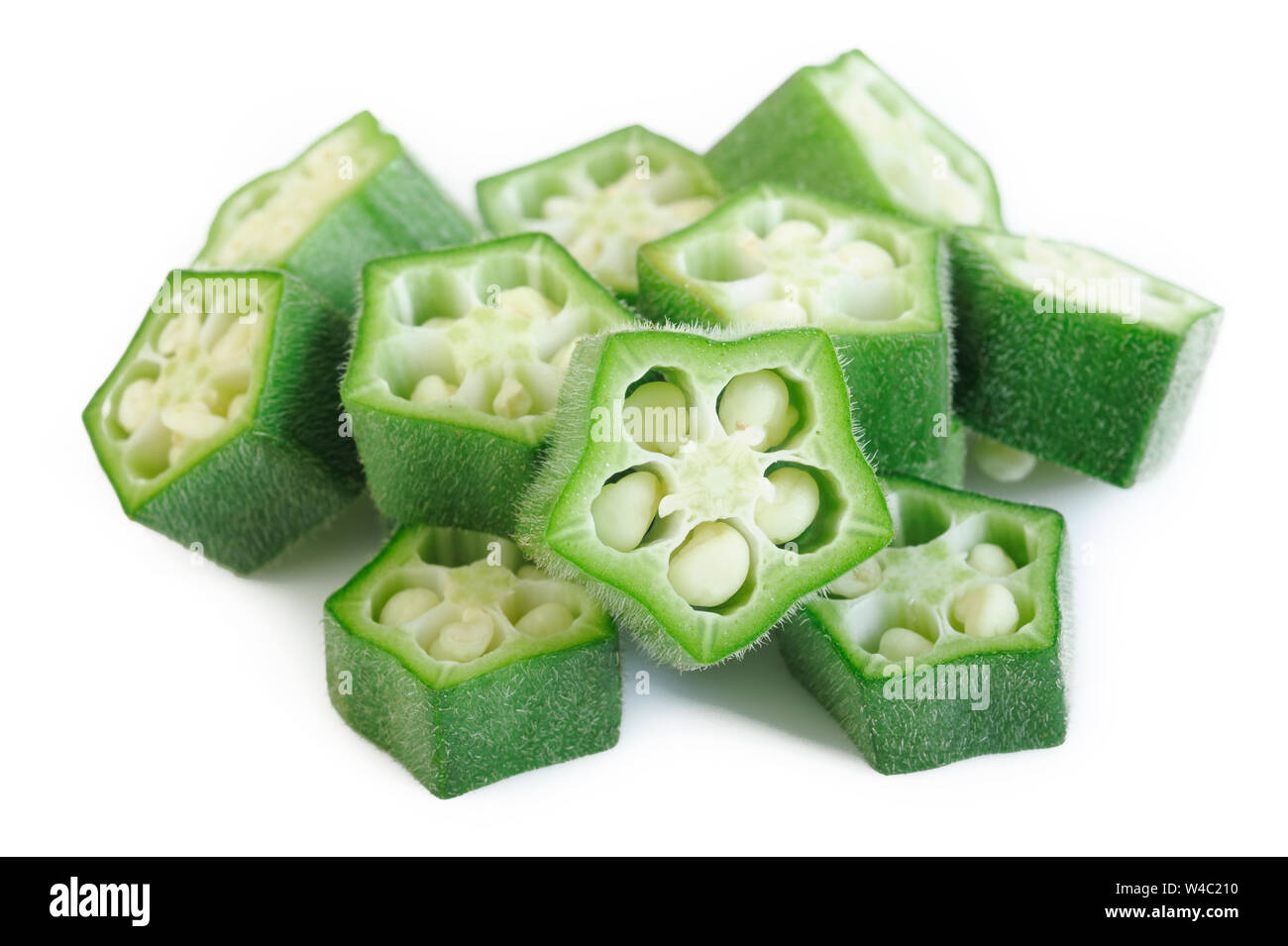 Sliced okra hi-res stock photography and images - Alamy