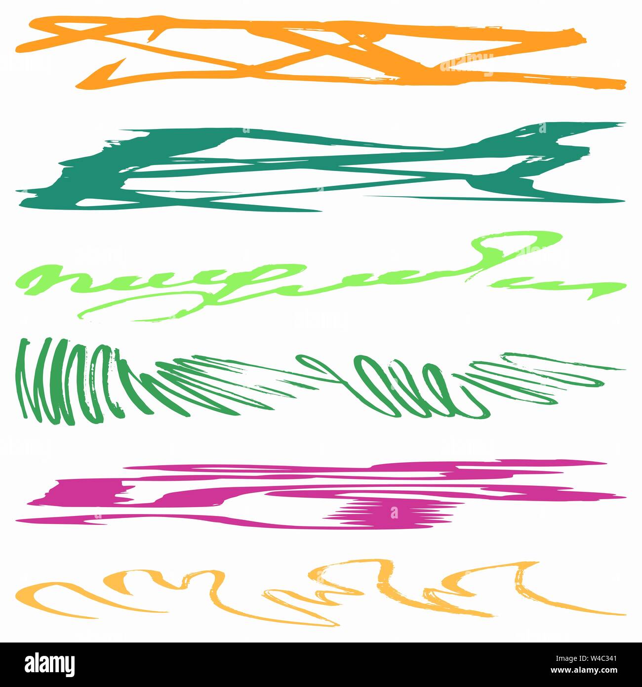 Graffiti horizontal Stock Vector Images - Alamy