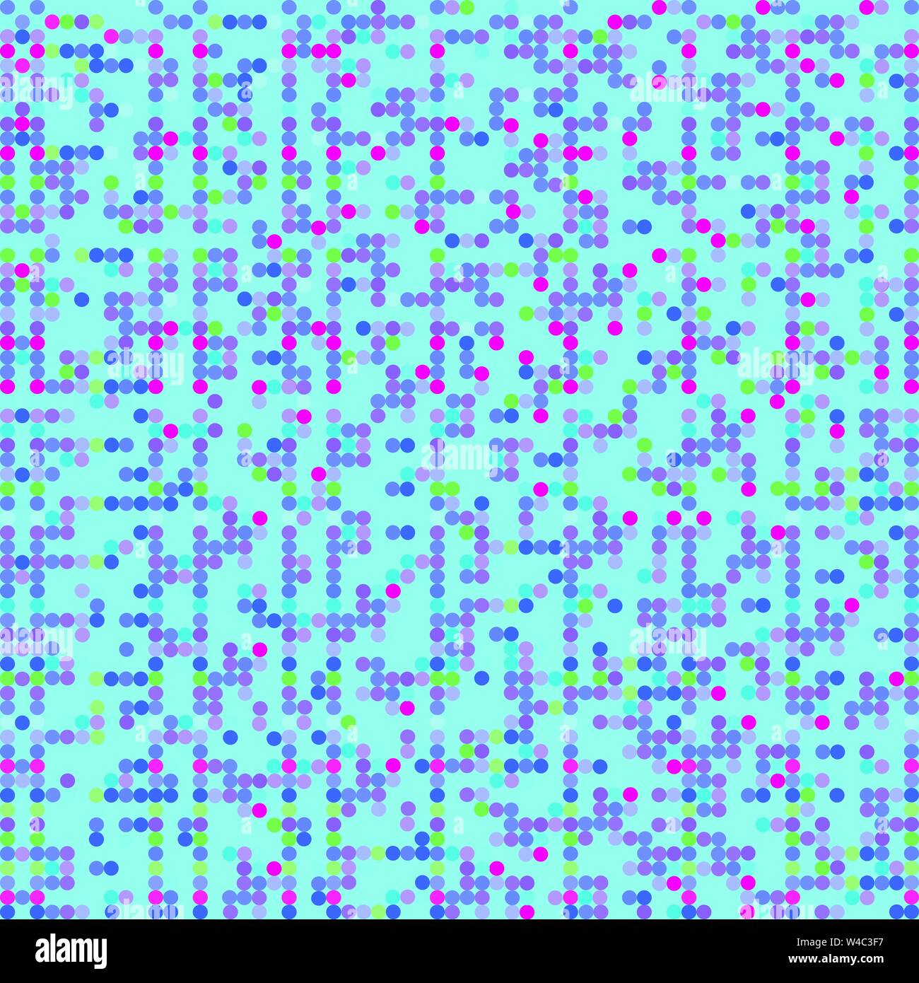 bright colored small circles on a gentle background geometric ...